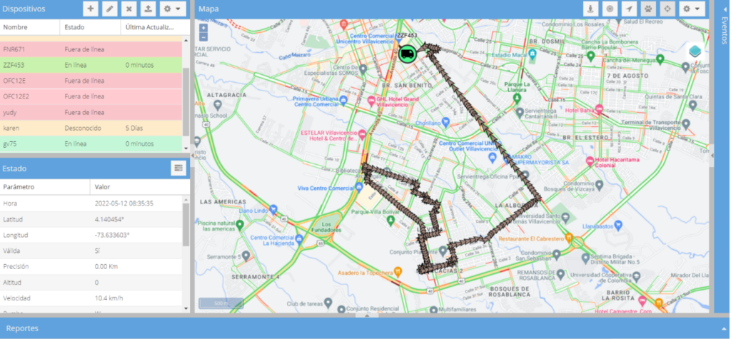 Rastreo vehicular – Colombia GPS rastreo vehicular